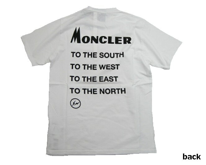 【ブランド】 MONCLER(モンクレール)GEINIUS FRAGMENT (ジーニアスフラグメント) HIROSHI FUJIWARA(ヒロシ フジワラ 藤原ヒロシ) 【モデル】 Tシャツ/ロゴT/TEE(メンズ) 09U-803985...