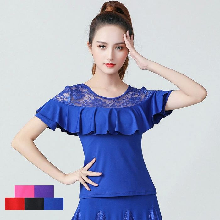 BorderColor="#FFFFFF"> 商品 ダンストップス 素材 ポリエステル サイズ M L XL XXL 3XL 4XL カラー レッド、ブラック、パープル、ブルー、ローズ ご了承いただきたいこと： ・採寸サイズなので若干の誤差...