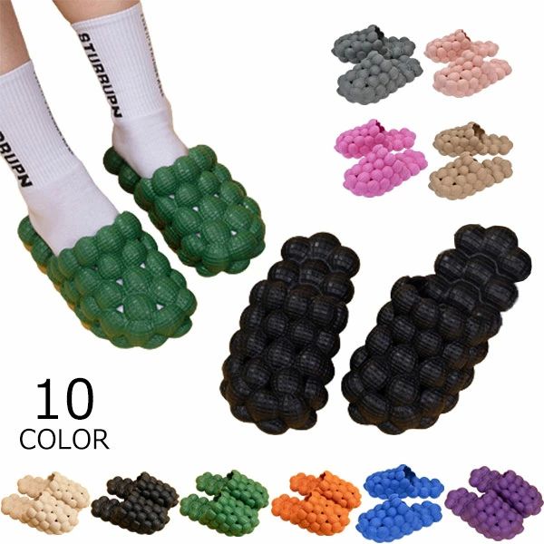 商品内容 素材：EVA ★汚れても、さっと洗えるのでいつでも清潔！EVA素材のため、汚れたら丸洗いができ、すぐに乾きます。 ★軽くて柔らかい素材でとても履きやすいです。 ★室内履きとしてのご使用はもちろん、ベランダやお庭用のサンダルとして。...