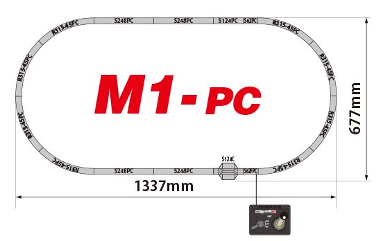 Nゲージ鉄道模型の導入に最適なマスター1エンドレス線路基本セットがPCまくらぎを再現したユニトラック単線線路になって登場です。国鉄時代から現代の在来線、新幹線を問わず、広く用いられるコンクリートまくらぎを表現。M1セットのエンドレスを構成す...