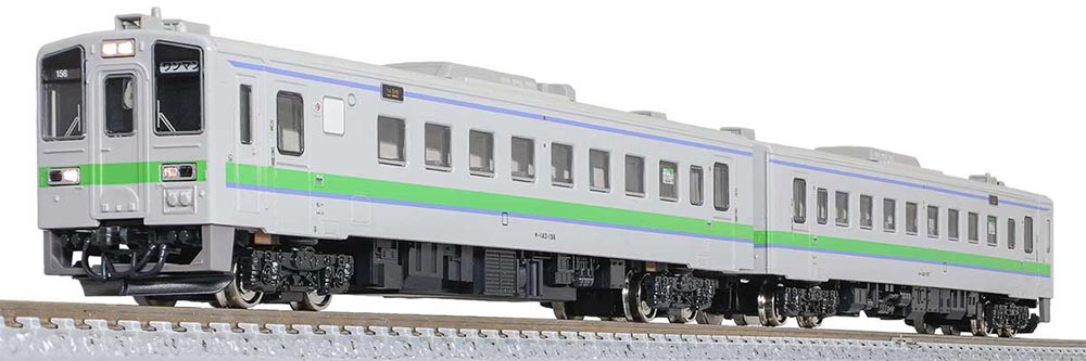 JR北海道キハ141/142形は、札幌都市圏の輸送力増強を目的として、余剰となっていた50系客車（オハフ51形）を気動車化改造し札沼線（学園都市線）に投入された形式です。キハ143形は、駆動システムをキハ150形と同等にしたキハ141/14...