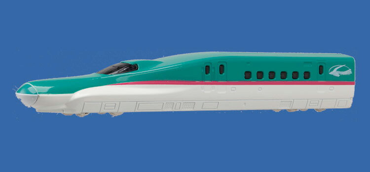 東北新幹線で「はやぶさ」が登場したときに作られた車両です。●動力無し●電流の流れているレール には置かないでください。●JR東日本商品化許諾済●メーカー：トレーン●商品番号：110123●スケール：Nゲージダイキャスト