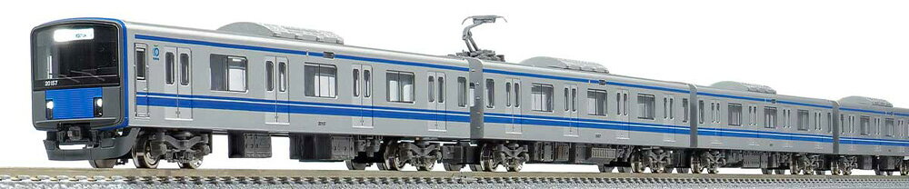 20000系は、従来の主力車両101系の後継車として1999年から製造された20m4扉アルミ車体の通勤型車両で、自社線内専用車として前面貫通扉がなく大型1枚ガラスを採用するなどの特徴があります。6000系6050番台車と同様のアルミ車体なが...