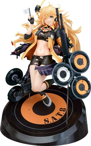 ■商品説明大人気スマホゲーム『ドールズフロントライン』からショットガンの人形「S.A.T.8」を1/7スケールフィギュア化。大きなダメージを負った際の姿にて立体化しました。白旗を挙げつつも舌ペロで誤魔化すような愛らしさを感じさせる表情、ダメ...