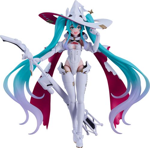 ■商品説明『初音ミク GTプロジェクト』専用キャラクター「レーシングミク」の2024Ver.がfigmaになって登場！人気イラストレーター、モグモ氏が描いたイラストを再現しました。表情パーツ：「笑顔」「ウィンク顔」「目閉じ笑顔」オプションパ...