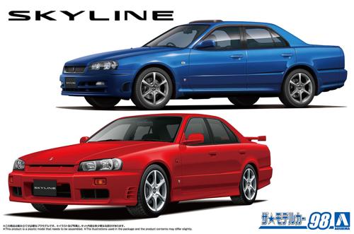 ■商品説明DRIVING BODY&NEO STRAIGHT6●1998年に登場した10代目ER34スカイラインの4ドアターボ仕様を再現●前期/後期のコンパチキット●窓枠マスキングシール付属■商品スペックメーカー：青島文化教材社シリーズ：楽...