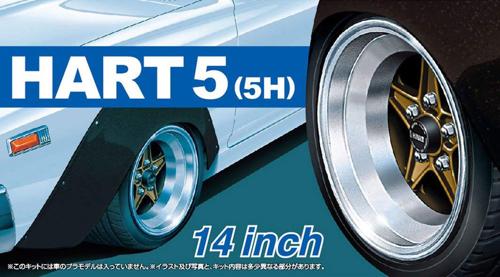 ■商品説明旧車カスタムにもってこいの14インチホイールです。■商品スペックメーカー：青島文化教材社スケール：1/24JAN：4905083054369■備考※廃番。在庫なくなり次第終了。