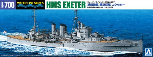 ■商品説明南米からアジアまで数々の激戦で武勲を上げたイギリス海軍ヨーク級重巡洋艦の2番艦「エクセター」を1/700スケールでプラスチックモデルキット化。要点を抑えたパーツ構成で、シンプルで組み立て易く、かつ的確に再現できます。〈艦種〉巡洋艦...