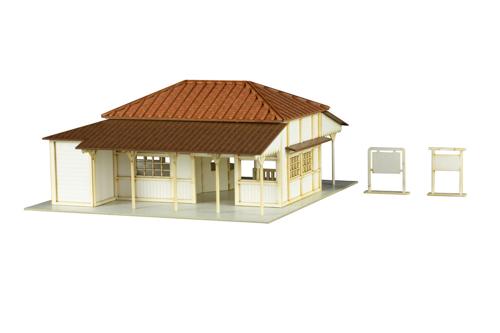 ■商品説明小湊鐵道の駅舎が1/150（Nゲージ）スケールにて登場！！・ドラマロケで有名な上総鶴舞駅や海土有木駅など「小湊鐵道」に多く現存するタイプの駅舎を、Nゲージサイズで製品化いたします。市販の鉄道模型と合わせてジオラマやレイアウトのスト...