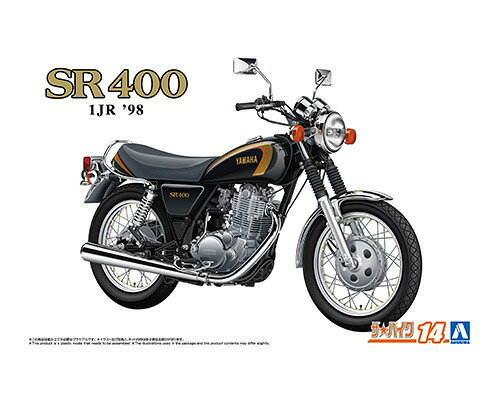 ■商品説明20th ANNIVERSARY初期型を再現したカラーリング採用した1998年モデルのSR400を1/12スケールでモデル化特徴的なエンジンやフロントドラムブレーキ、車体デザインなどを精密に再現リヤサスペンションに金属製のスプリン...