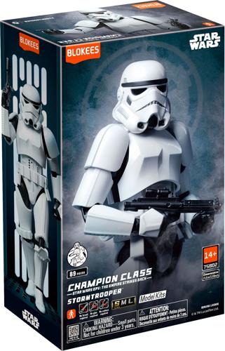 ■商品説明『スター・ウォーズ エピソードV 帝国の逆襲』より、「ストームトルーパー」がプラモデルキットになって登場！本体、ハンドパーツ、台座のほかにも作中で使用される武器「ライトセーバー」や「ブラスター」が付属。■商品スペックメーカー：Bl...