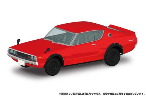 ■商品説明幻の2代目スカイラインGT-R! 幻の2代目スカイラインGT-R、通称「ケンメリGT-R」を最高のフォルムで完全再現。●パーツ総数25点のお手軽モデル●選択式でローダウン仕様も組み立て可能■塗装不要ボディ色をプラスチック材料の着色...