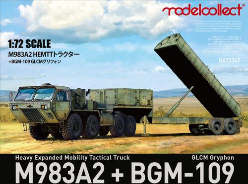 ■商品説明● 1/72スケールM983A2トラクター＆BGM-109グリフォン直立発射機のセット。● 直立発射機及び補助脚は発射時と移動時を選択して組立可能。● 発射筒カバー部品付属、取付はお好みに合わせて選択式。● 精密なシャーシディテー...
