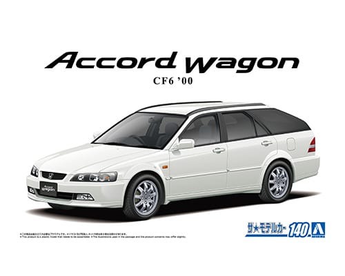 ■商品説明日本で磨かれた、スポーツワゴン●3代目、国内専売車両としてデビューした2000年式のCF6後期型を再現●前期VTLパーツ付属●後期SiRリップスポイラー・マフラー付属●窓枠マスキングシール付属■商品スペックメーカー：青島文化教材社...