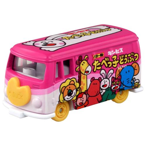 ■商品説明ドリームトミカに「たべっ子どうぶつ」が登場！■商品スペックメーカー：タカラトミーシリーズ：ドリームトミカサイズ：パッケージサイズ:W78×H41×D39mm商品仕様：「アクション」サスペンション内容物/付属品：本体(1)対象年齢：...