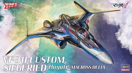 ■商品説明マクロスΔ（TV版）の最終話に登場した、新ハヤテ機を再現！機体パーツカラーはホワイト。パッケージイラストは天神英貴 氏が担当します。※マクロススタンドは別売りです。デカール（マーキング）・ケイオス・ラグナ 第3戦闘航空団 Δ小隊所...