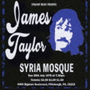 テイラー ジェイムス ライブ アット シリア モスク詳しい納期他、ご注文時はお支払・送料・返品のページをご確認ください発売日2021/6/23ジェイムス・テイラー / ライヴ・アット・シリア・モスクライブ アット シリア モスク ジャンル ...