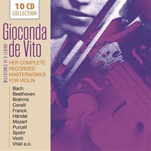 HER COMPLETE RECORDED MASTERWORKS FOR VIOLIN詳しい納期他、ご注文時はお支払・送料・返品のページをご確認ください発売日2024/11/8GIOCONDA DE VITO / HER COMPLETE...