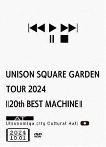 ユニゾンスクエアガーデン ユニゾンスクエアガーデンツアー2024トゥエンティースベストマシーンアットウツノミヤシティカルチュラルホール20241001詳しい納期他、ご注文時はお支払・送料・返品のページをご確認ください発売日2025/7/2関...