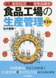 弘中泰雅／著本詳しい納期他、ご注文時はご利用案内・返品のページをご確認ください出版社名日刊工業新聞社出版年月2018年09月サイズ220P 21cmISBNコード9784526078811工学 経営工学 生産管理技術食品工場の生産管理 ムダ...