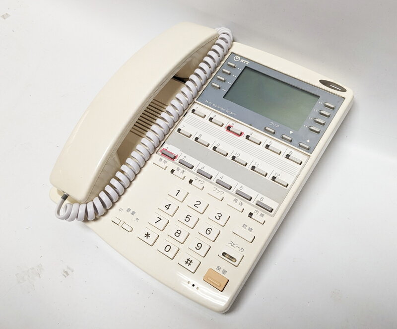 ● IX-12LTEL-(2)は12ボタンの標準タイプ電話機です ● 末尾に(1)(2)の違いがある機種ですが、どちらも同じものです ● カナ表示 ●対応主装置：αRX/αIXα/IX2※個体差が有る為、写真はイメージとなります。ご理解の上...