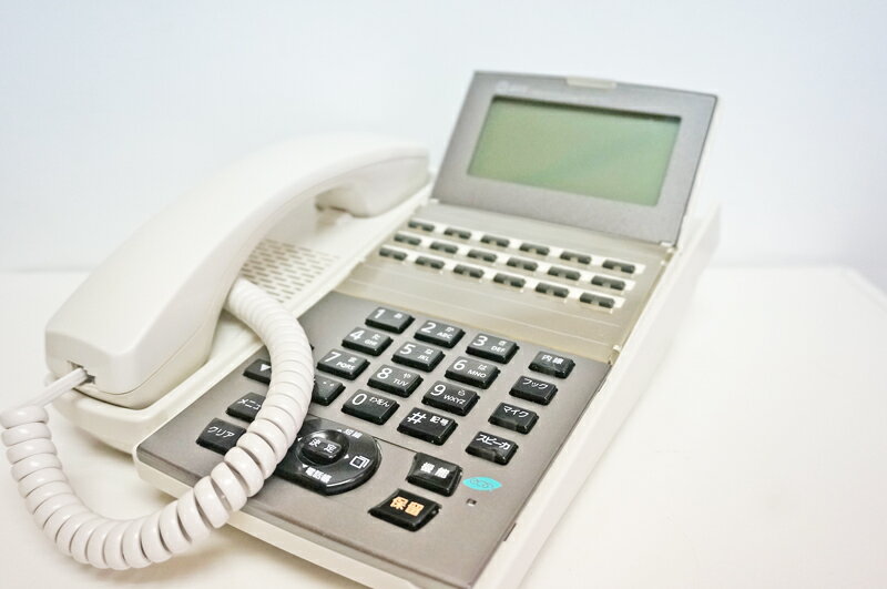 ・型番：NX2-＜18＞BTEL-＜1＞＜W＞ ・品名：NX2-18キー標準スバス電話機 ・使用機種：NTTビジネスホン　NX専用 ・機能：NX2バス用の18外線標準電話機です。 ※設置は専門工事会社さんまたはNTTさんへの工事依頼をお勧め...