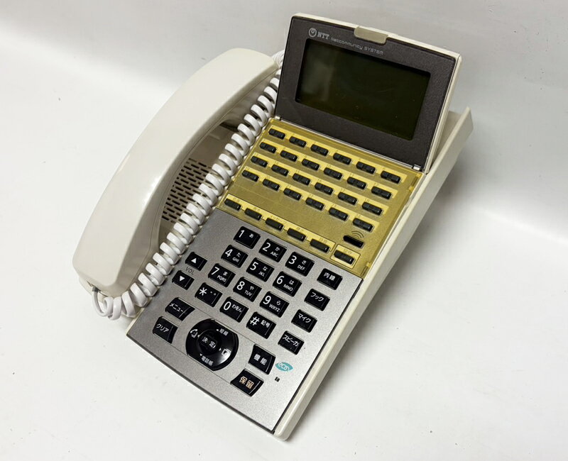■ NX2-24RECSTEL(1)(W)についての補足 型番：　NX2-24RECSTEL(1)(W)　　　　　品名：　NX2-24ボタンスター録音電話機（白） 機能：　標準タイプの電話機です　スター配線用 清掃：　清掃は除菌効果のある洗...