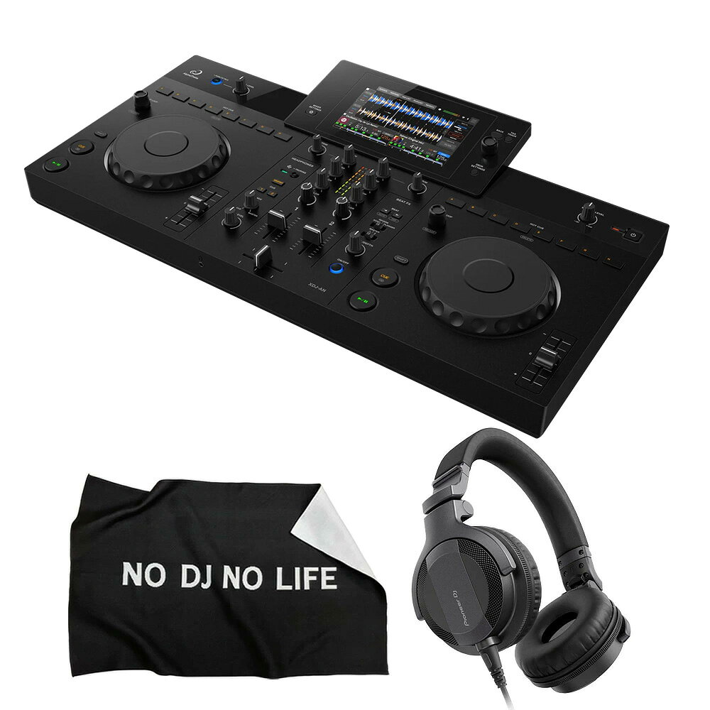 ※DJコントローラー XDJ-AN に、DJ用のヘッドホンをセットにしました。また、機材をホコリから守る当店オリジナルの「ダストカバー」もついております。 《商品内容》 ・DJコントローラー AlphaTheta XDJ-AN ・ヘッドホン...