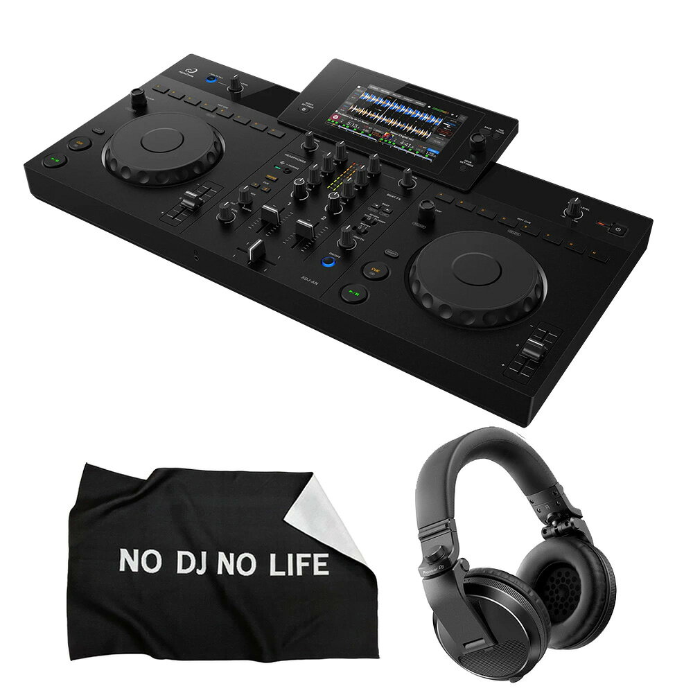 ※DJコントローラー XDJ-AN に、DJ用のヘッドホンをセットにしました。また、機材をホコリから守る当店オリジナルの「ダストカバー」もついております。 《商品内容》 ・DJコントローラー AlphaTheta XDJ-AN ・ヘッドホン...