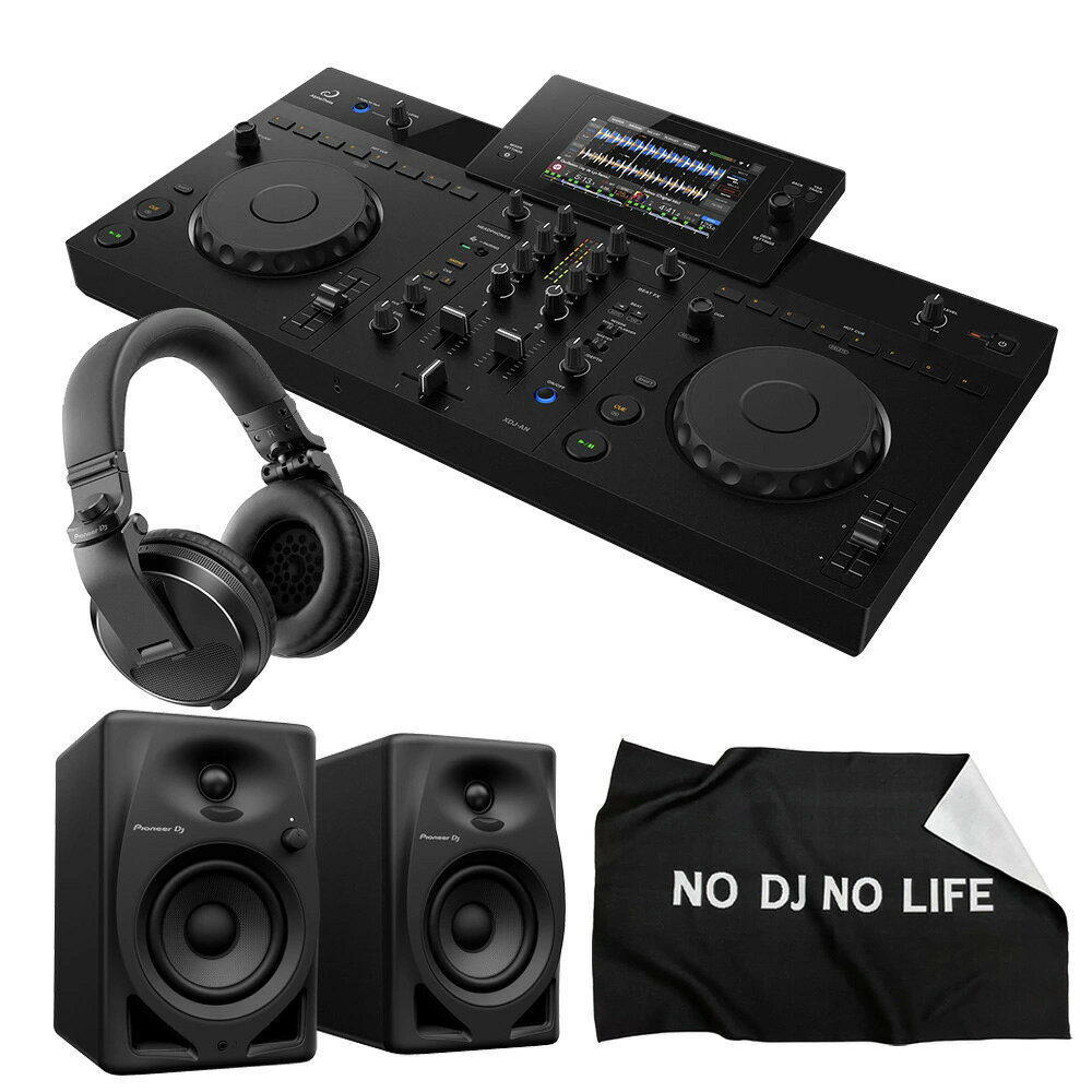 ※DJコントローラー XDJ-AN に、DJ用のヘッドホンとスピーカーをセットにしました。また、機材をホコリから守る当店オリジナルの「ダストカバー」もついております。 《商品内容》 ・DJコントローラー AlphaTheta XDJ-AN ...
