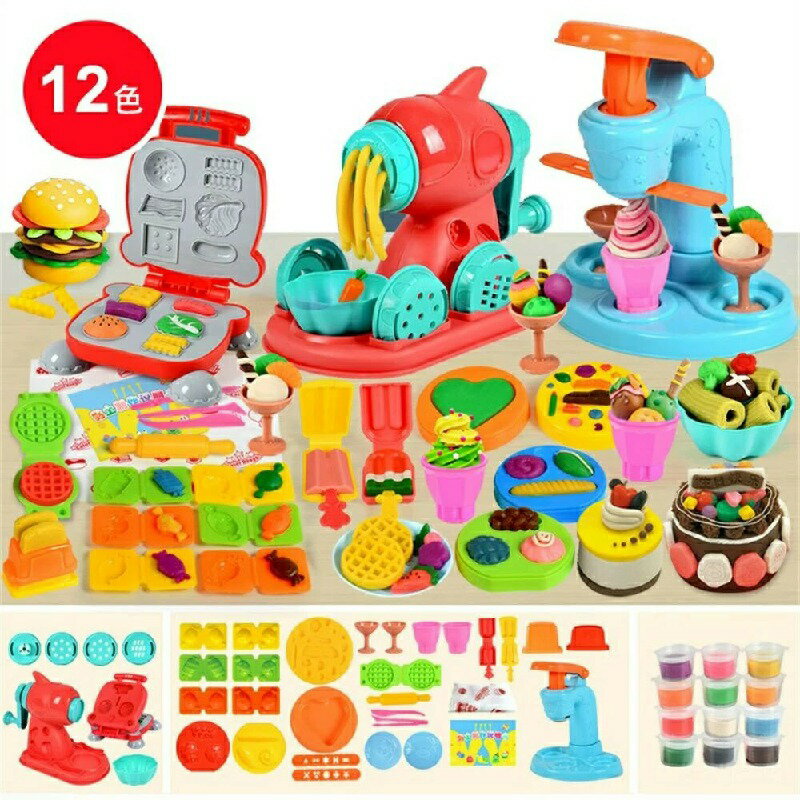 小麦ねんど：小麦粉、水、塩でできたねんどなので、あんぜんせいが高くて、更に柔らかくて子どもでもこねやすいねんどです。ご使用後、粘土を付属のケースに入れて保存してください。乾燥が気になる場合は水を足すと柔らかくなりますよ。6歳以上超豪華セット...