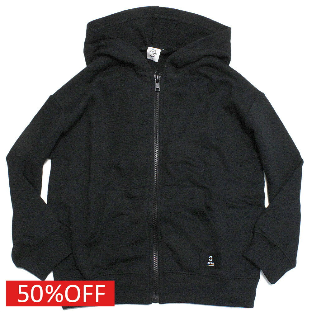 “ゼロスタンダード”のフードジャケット・ゆったりとしたサイズ感でレイヤードしやすいフーディー・フロントジップで羽織として重宝するアイテム・シンプルなデザインとベーシックなカラー展開が魅力・裾にブランドタグをプラス本体　ポリエステル65%　綿...
