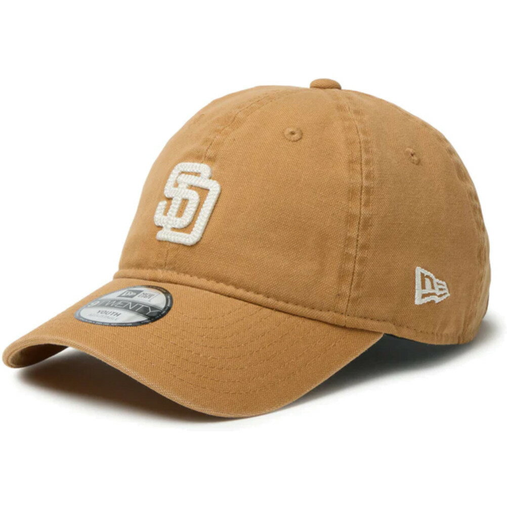 “ニューエラキッズ”のYOUTH 9TWENTY SADPADCO WASDUC CAP・レトロな雰囲気が魅力的なクーパーズタウンロゴをキッズ用にコンパクトアレンジ・クラシックロゴが映えるヴィンテージライクなキッズキャップ・9TWENTYに...