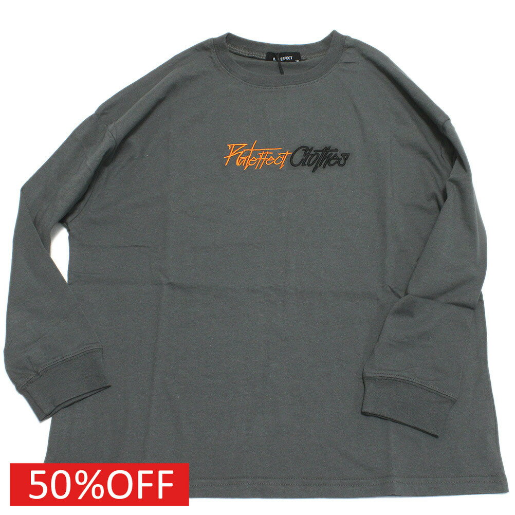 “ラットエフェクト”のRATEFECT　CLOTHESスーパーBIGロンT・バックのサークルプリントがインパクト大・着心地の良いコットン素材を採用・ゆったりと着れるワイドシルエット・フロントのブランドネーム刺繍がアクセントに本体　綿100%...