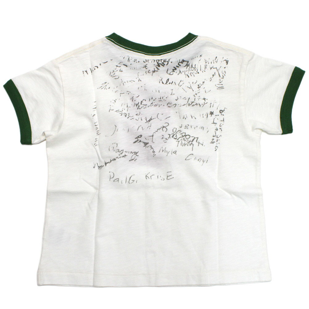 “デニムアンドダンガリー”のテンジク WORLD リンガー TEE【3月入荷予定】・リブのカラーを切り替えたリンガーT・ふんわり柔らかく着心地のいいオリジナルのコットン素材・綿の素朴さを表現するために太番手のムラ糸を使用・友だちといっしょに...