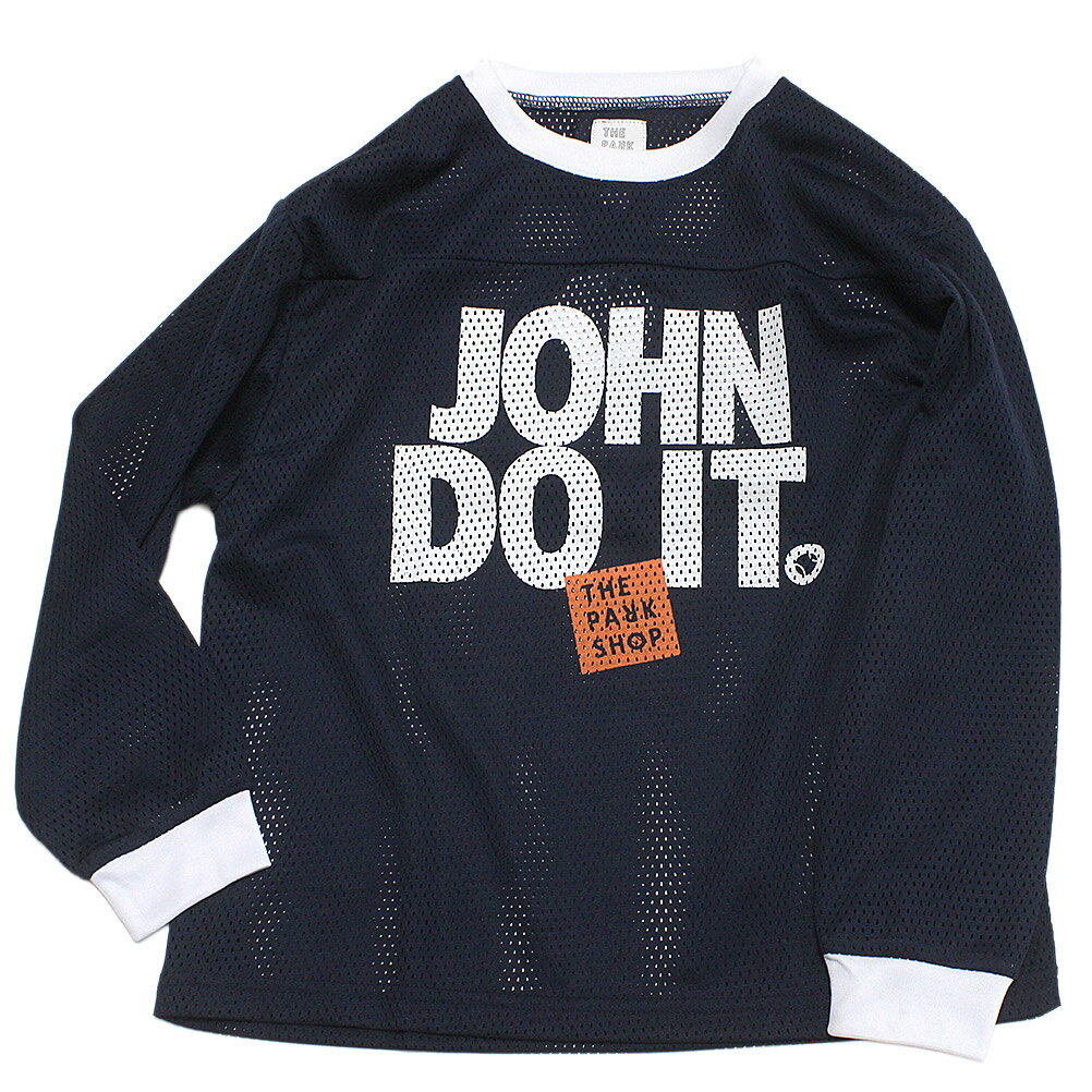 ※サイズ145まで1点のみでネコポス発送可能“ザ・パークショップ”のDO WIDE MESH フットボールTシャツ・ワイドシルエットのフットボールTシャツ・スポーティなオマージュプリントをフロントに・通気性がよく、速乾性もあるメッシュ素材ポ...