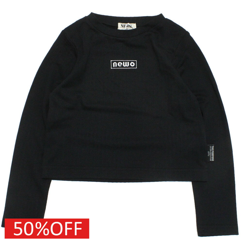 “ニードルワークス”の【NeWo】刺繍コンパクトTシャツ・薄手で滑らかな肌触りが魅力・レトロフォントのロゴ刺繡が◎・伸縮性に優れたテレコ素材・コンパクトシルエットポリエステル70%　レーヨン28%　ポリウレタン5%ホワイトオレンジブルーC....