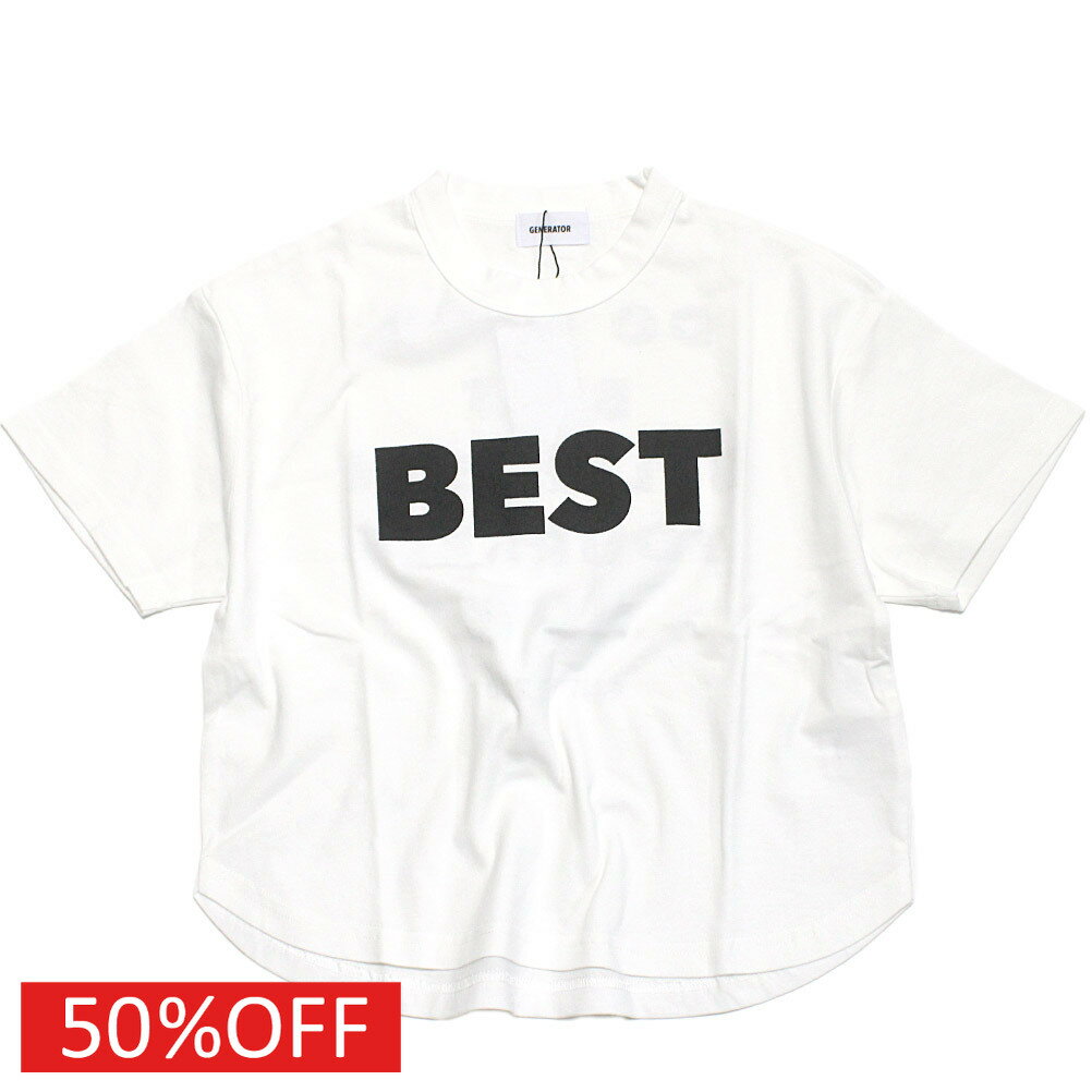 “ジェネレーター”のBEST Tシャツ・デイリーにおすすめな半袖T・使いやすいベーシックなデザイン・ラウンドヘムでゆったり着れるシルエット・コットン100%で優しい肌触りブラック(BK)　130cm / 21kg / L(130-140)サ...