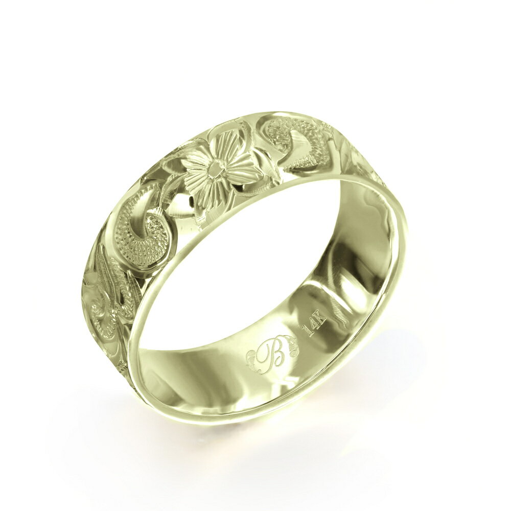 インフォメーションお問い合せ品番GF6E-E商品名14Kグリーンゴールド フラット 幅6mm 厚み1.2mm カレイキニ ノーエッジ リングこちらはオーダーメイド商品です入金確認後に、ハワイの工房に製作を依頼する受注生産の商品です。ご注文後...