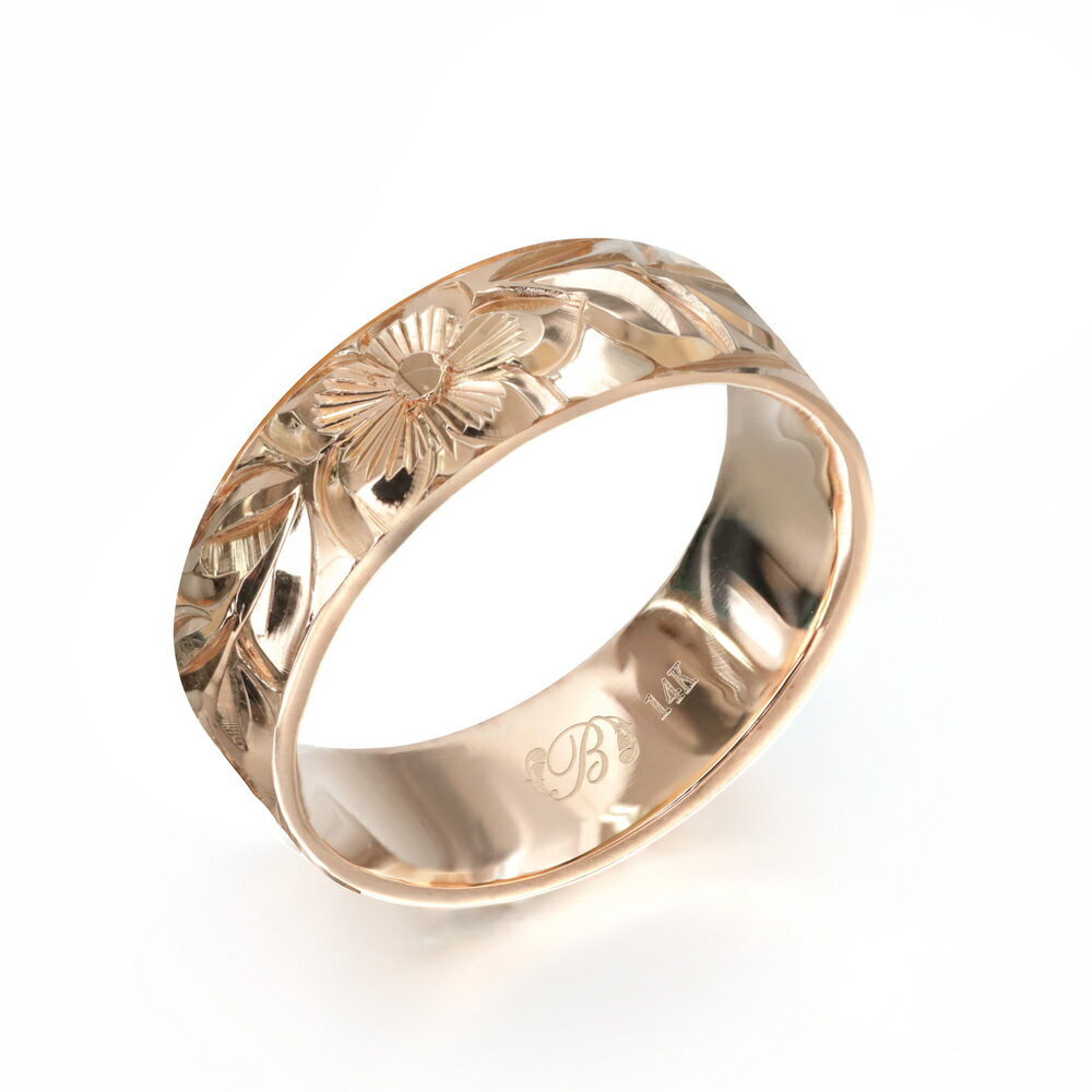 インフォメーションお問い合せ品番PF6B-E商品名14Kピンクゴールド フラット 幅6mm 厚み1.2mm マイレリーフ ノーエッジ リングこちらはオーダーメイド商品です入金確認後に、ハワイの工房に製作を依頼する受注生産の商品です。ご注文後...