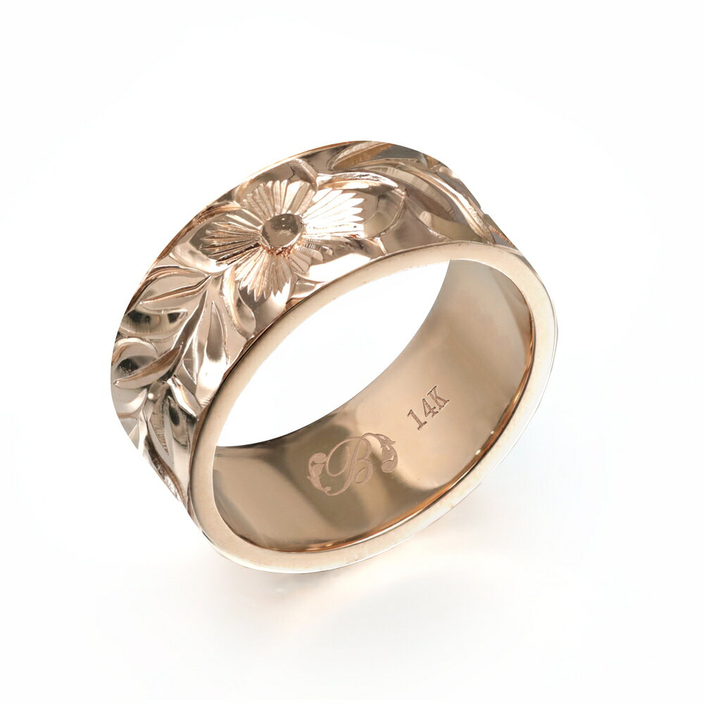 インフォメーションお問い合せ品番PF8B-E15商品名14Kピンクゴールド フラット 幅8mm 厚み1.5mm マイレリーフ ノーエッジ リングこちらはオーダーメイド商品です入金確認後に、ハワイの工房に製作を依頼する受注生産の商品です。ご注...