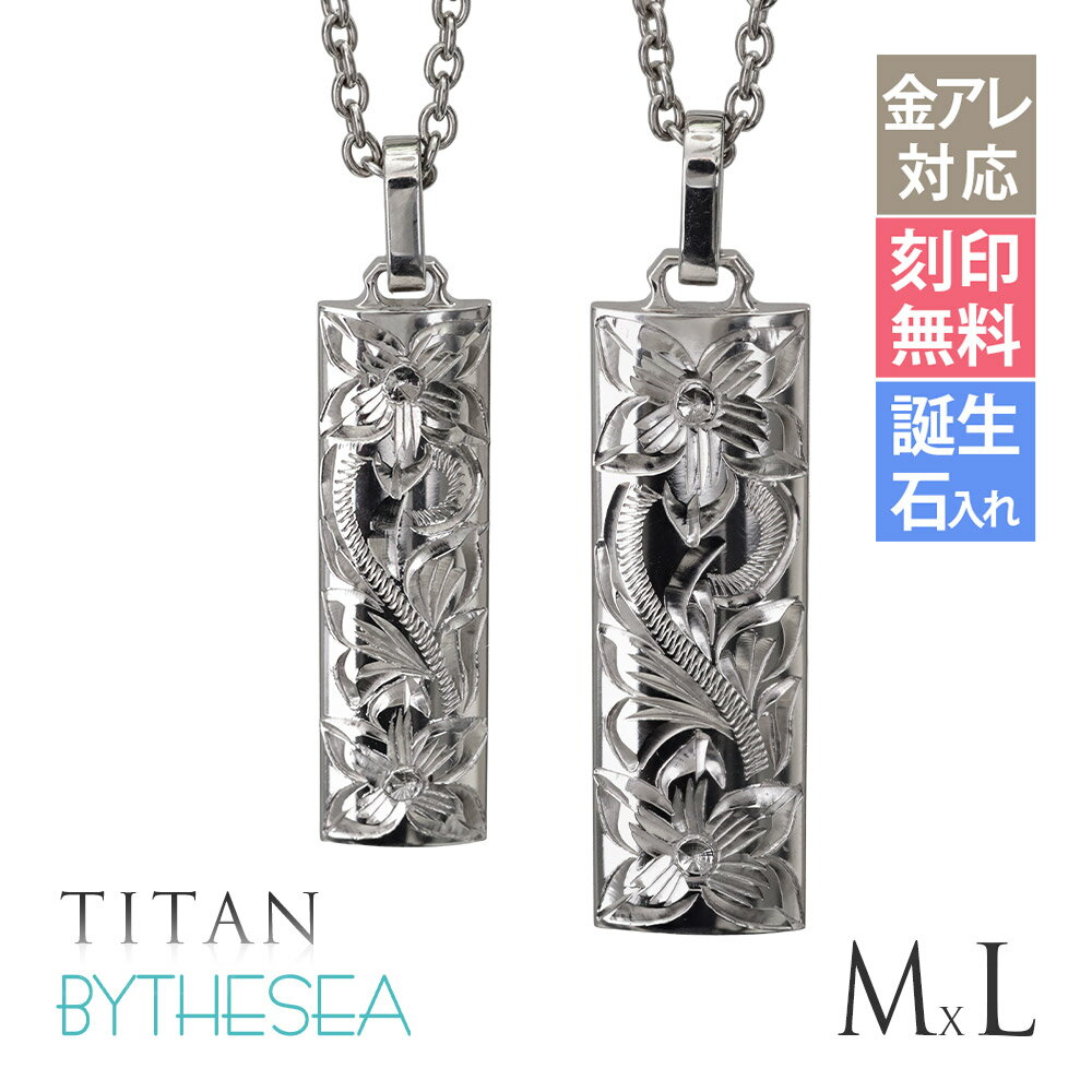 インフォメーションお問い合せ品番CG-TIP411-TIP412P商品名純チタン バレルプレートM＆L ペアネックレスブランドBY THE SEA(バイザシー)商品説明程良い存在感でいつでも一緒にいる感覚を肌に優しい純チタン製なので、敏感肌...