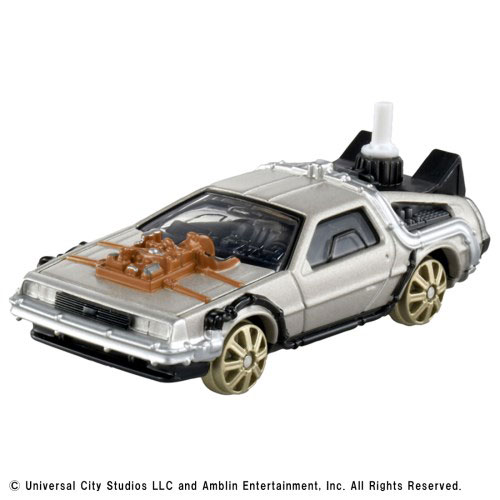 ・トミカプレミアムunlimitedに　バック・トゥ・ザ・フューチャー　タイムマシン（PART3／鉄道車輪装着Ver．）　が登場！ ・「トミカプレミアムunlimited」とは、映画やドラマ、コミックといったさまざまなシーンに登場し、その魅...