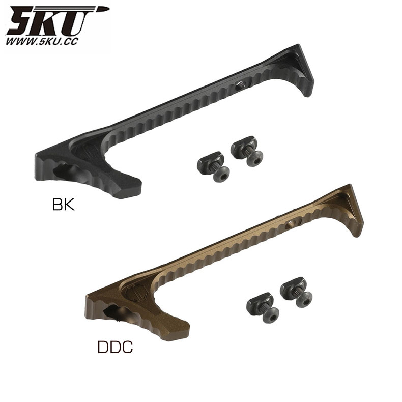 ※こちらの商品はラッピング不可となっております。 5KU JM STYLE エクステンド ハンドストップ M-LOK 対応 アルミ製 BK DDC 5KU製JMSTYLEのエクステンドM-LOKハンドストップになります。 M-LOKのハンド...