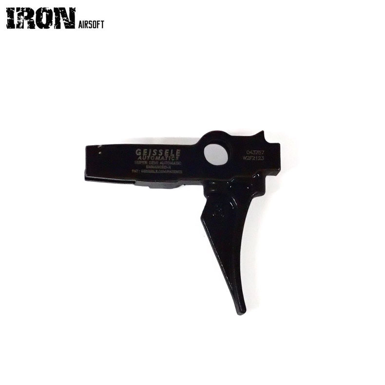 ※こちらの商品はラッピング不可となっております。 IRON AIRSOFT GEISSELE SSA X Lightning Bowタイプ トリガー マルイ ガスライフル MWS用 2208C スチール製トリガー 取り付けにはガンの分解・整...
