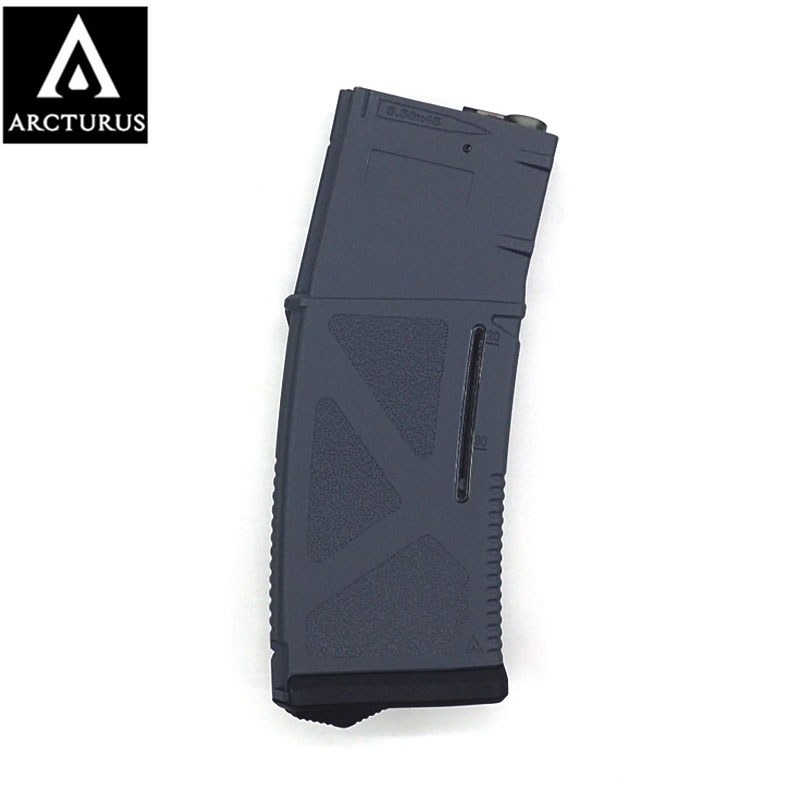 ※こちらの商品はラッピング不可となっております。 ARCTURUS アークタウラス AR MOD1 M4 STD電動対応 200連 スプリング給弾式 樹脂マガジン MAG-M1AE-GY M4 電動ガン マガジン グレー M4電動ガン用のス...