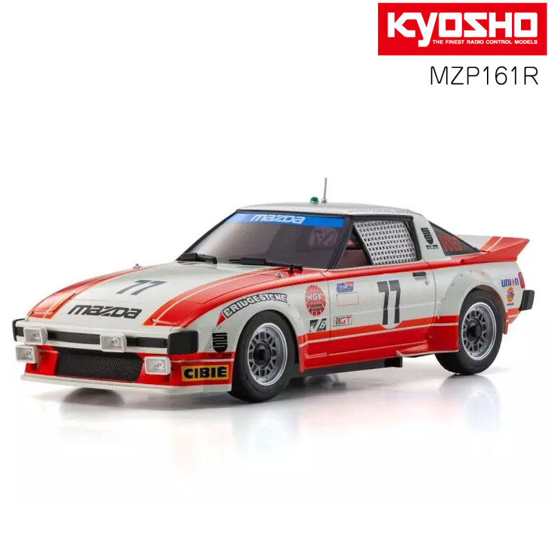 ASC MR04N-MM2 マツダ サバンナ RX-7 (SA22C) ”1979 デイトナ CAR No.77” MZP161R ※オートスケールだけでは走行できません。また、シャシーにより載せられないボディがあります。 ※別売のLEDラ...