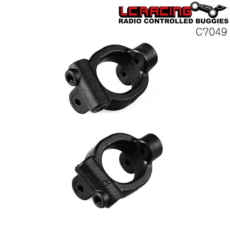 ※こちらの商品はラッピング不可となっております。 [LCRACING] RCカー C7049 C-HUB 9°左右セット 対応車種:LC10B5,PTG-1