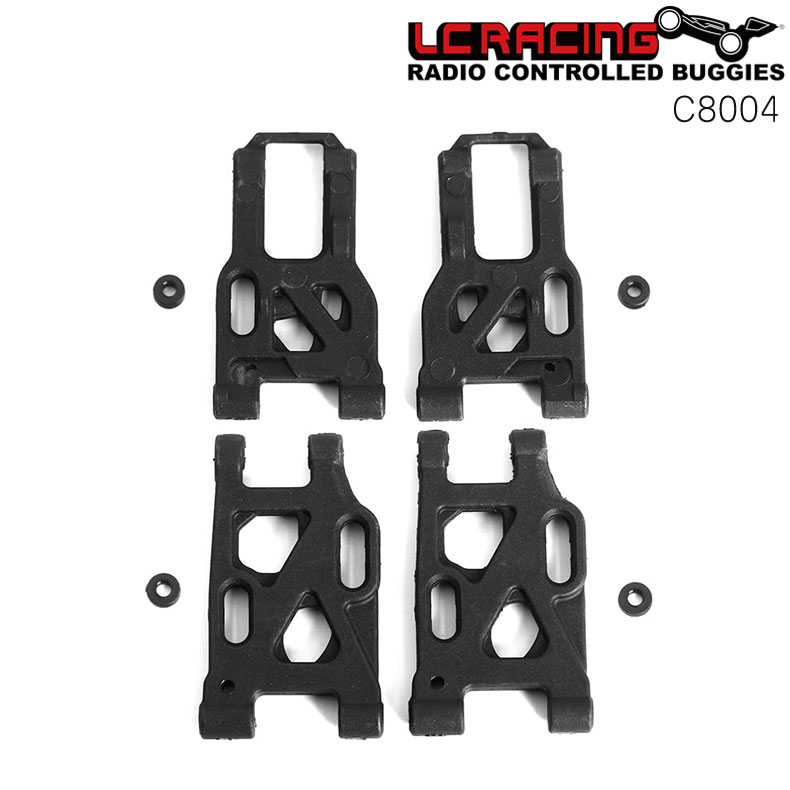 ※こちらの商品はラッピング不可となっております。 [LCRACING] RCカー C8004 サスペンションアームセット(フロント左右/リア左右) サスペンションアームセット（フロント左右/リア左右） 対応車種:PTG-2,PTG-2R