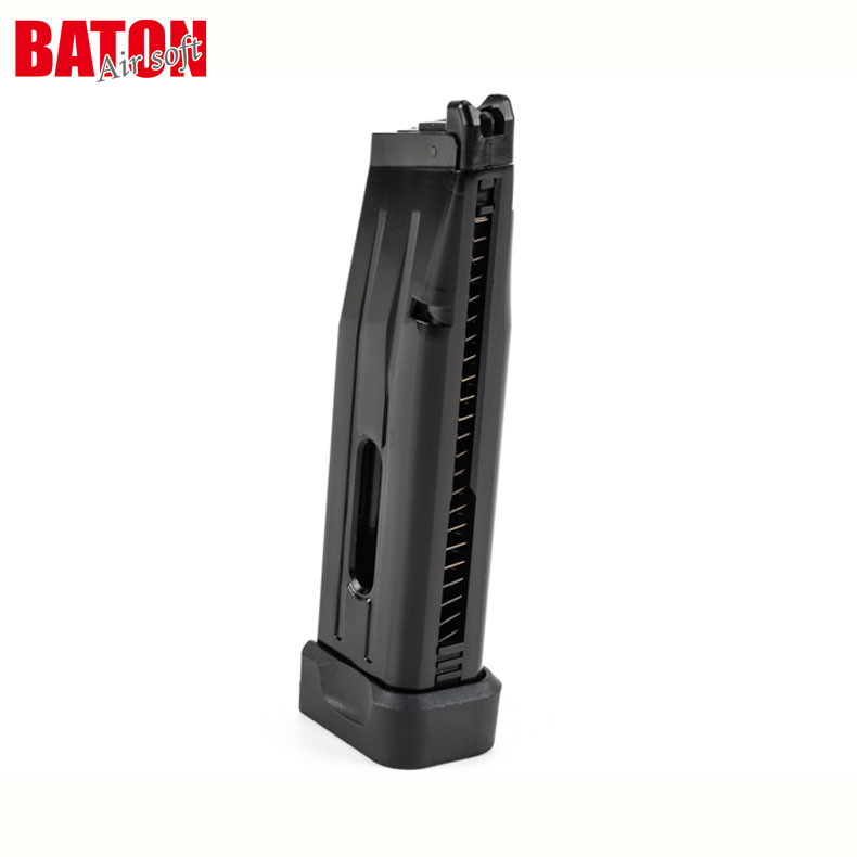 ※こちらの商品はラッピング不可となっております。 BATON airsoft 2011 CO2 マガジン 装弾数：29発 対応： BATON airsoft BT-PIT VIPER、BT-SAND VIPER、BS-HOST CO2GBB...
